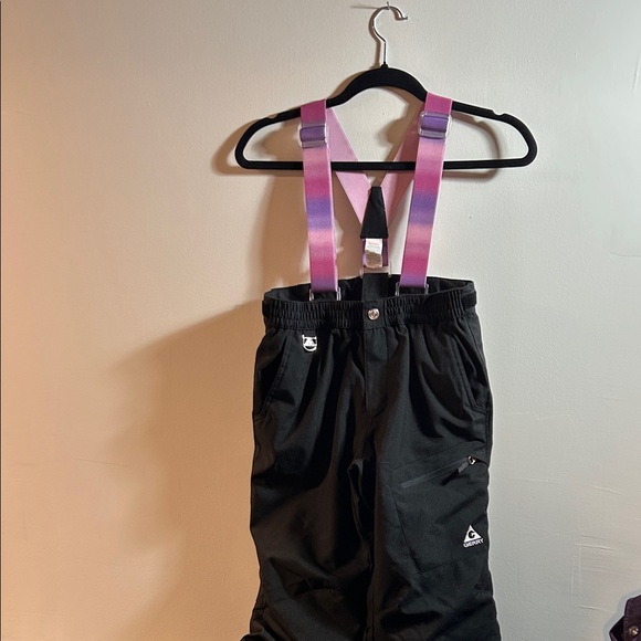 Gerry Weber | Bottoms | Gerry Weber Black Snow Pants With White Logo ...